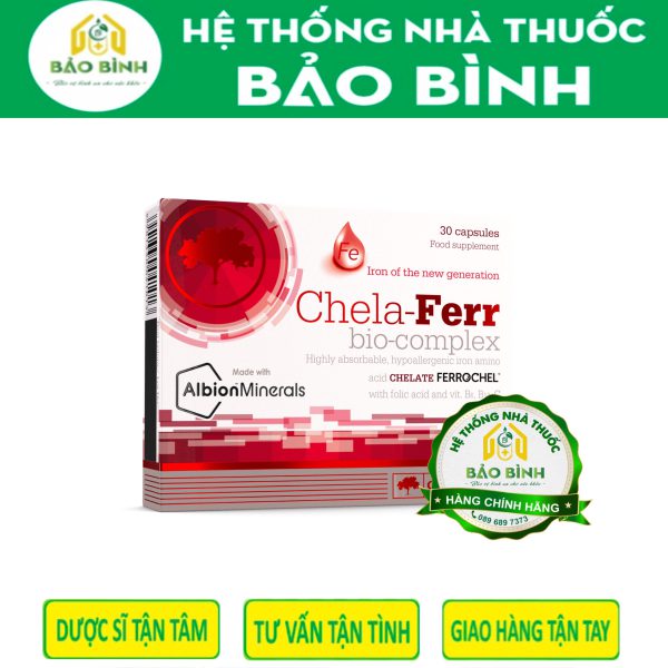 Chela-Ferr Bio Complex - Hệ Thống Nhà Thuốc Bảo Bình